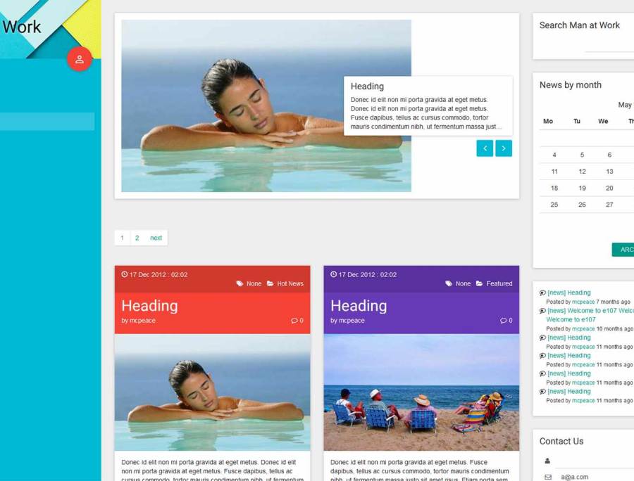 Plugin & Themes | e107 Bootstrap CMS Open Source
