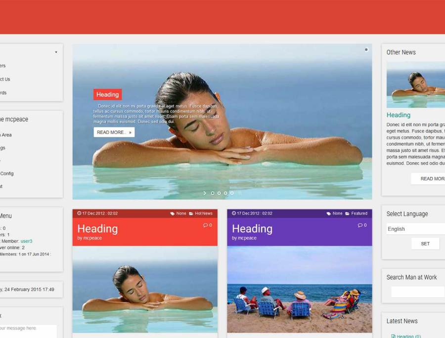 Plugin & Themes | e107 Bootstrap CMS Open Source