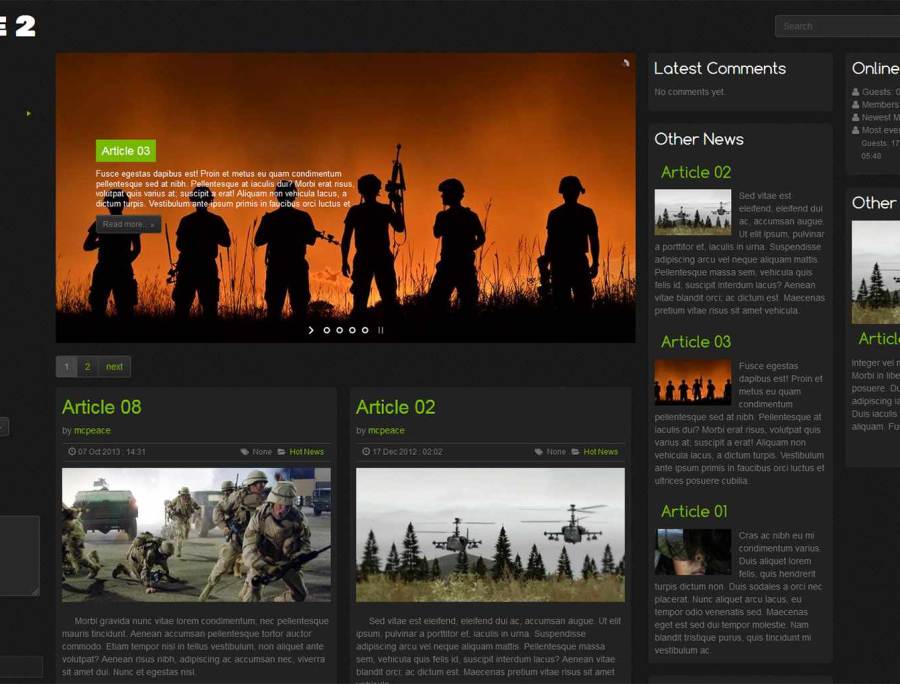 Plugin & Themes | e107 Bootstrap CMS Open Source